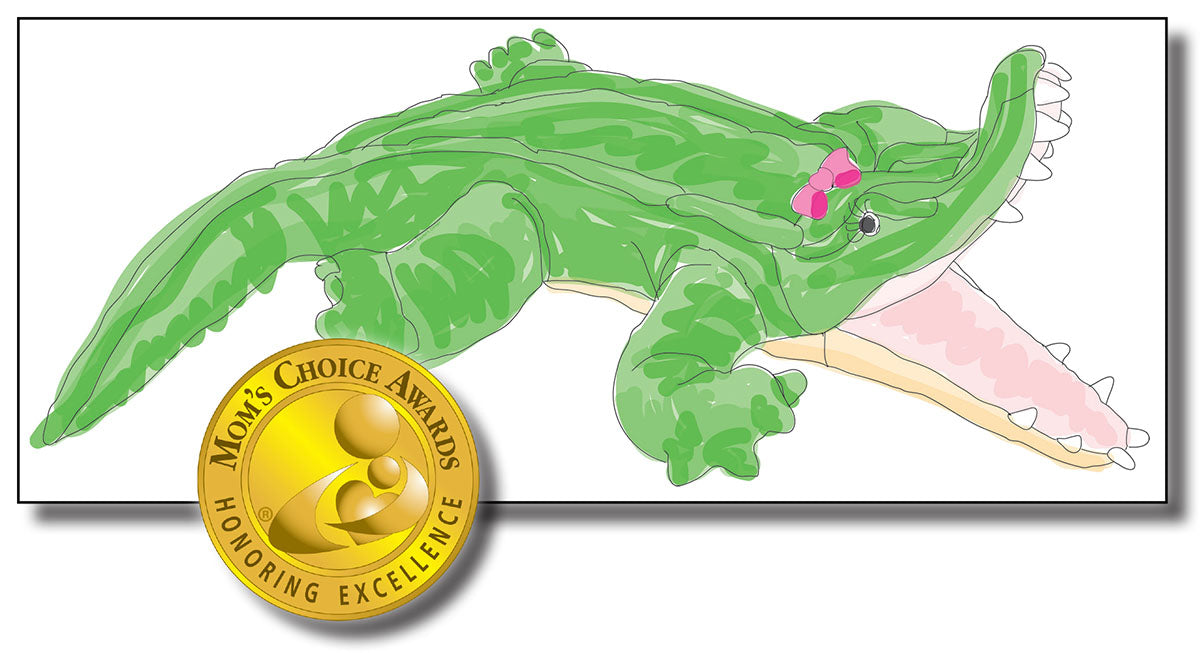 Ally the Alligator Removable Wall Decal, from “Ally Alone” Storybook ...